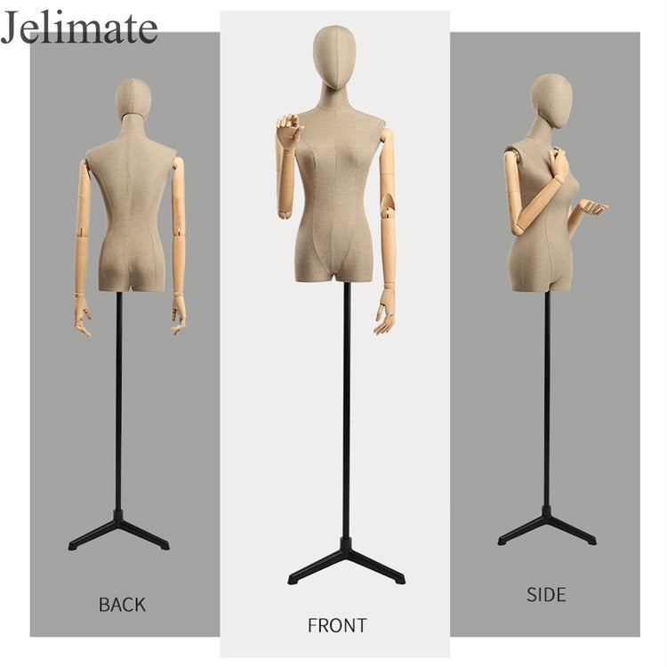 The Most Important Jelimate Female Fabric Wapped Mannequin Torso Props ...