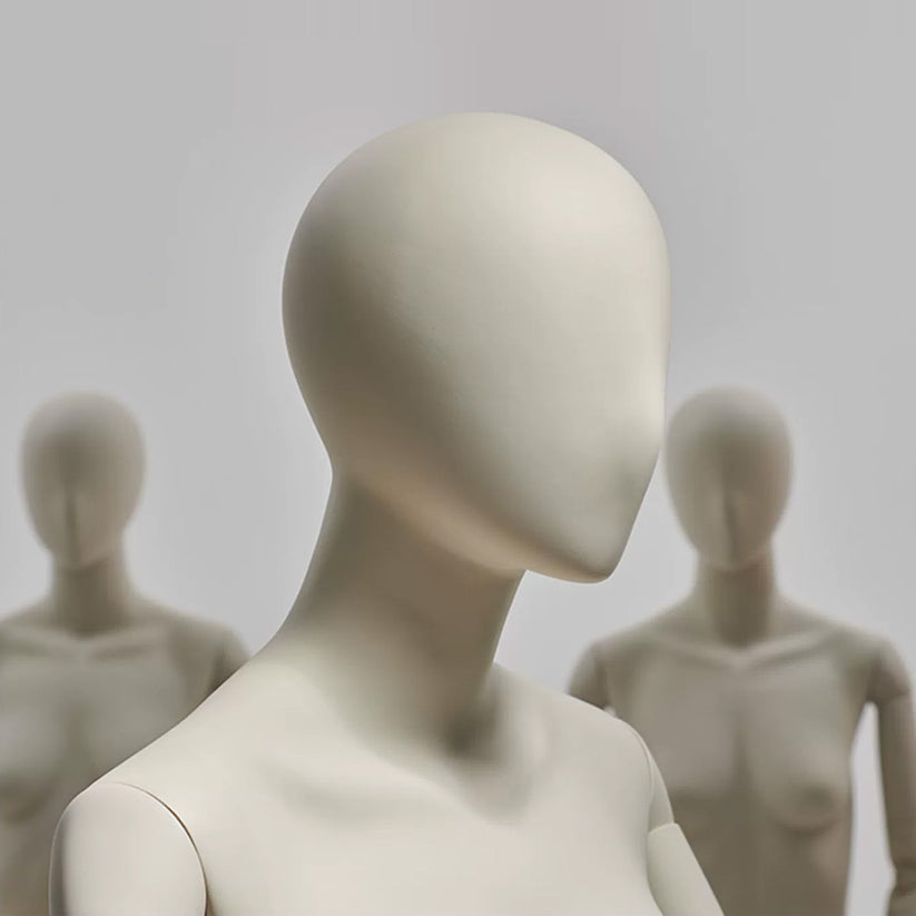 Jelimate Realistic Female Full Body Mannequin,Big Bust Beige Mannequin ...